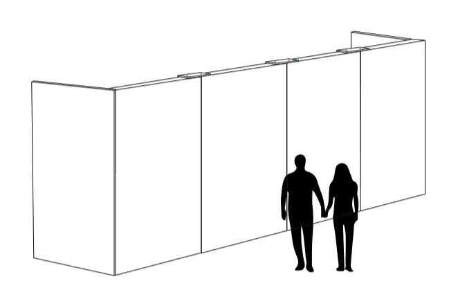 Mobile Gallery / Moveable Walls — Always Lucky Studio