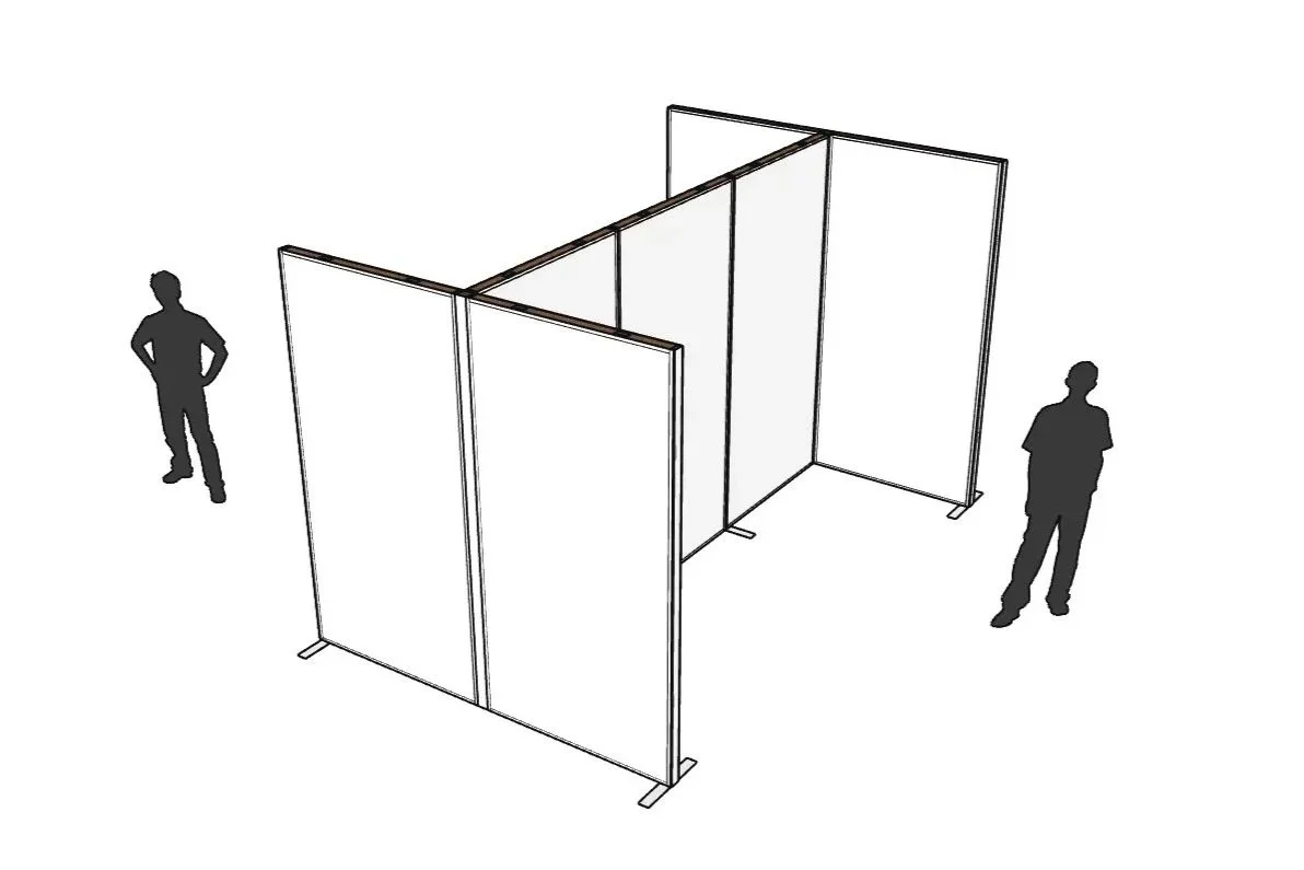 Mobile Gallery / Moveable Walls / Portable Display Walls — Always Lucky ...