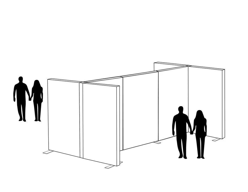 Mobile Gallery / Moveable Walls / Portable Display Walls — Always Lucky ...