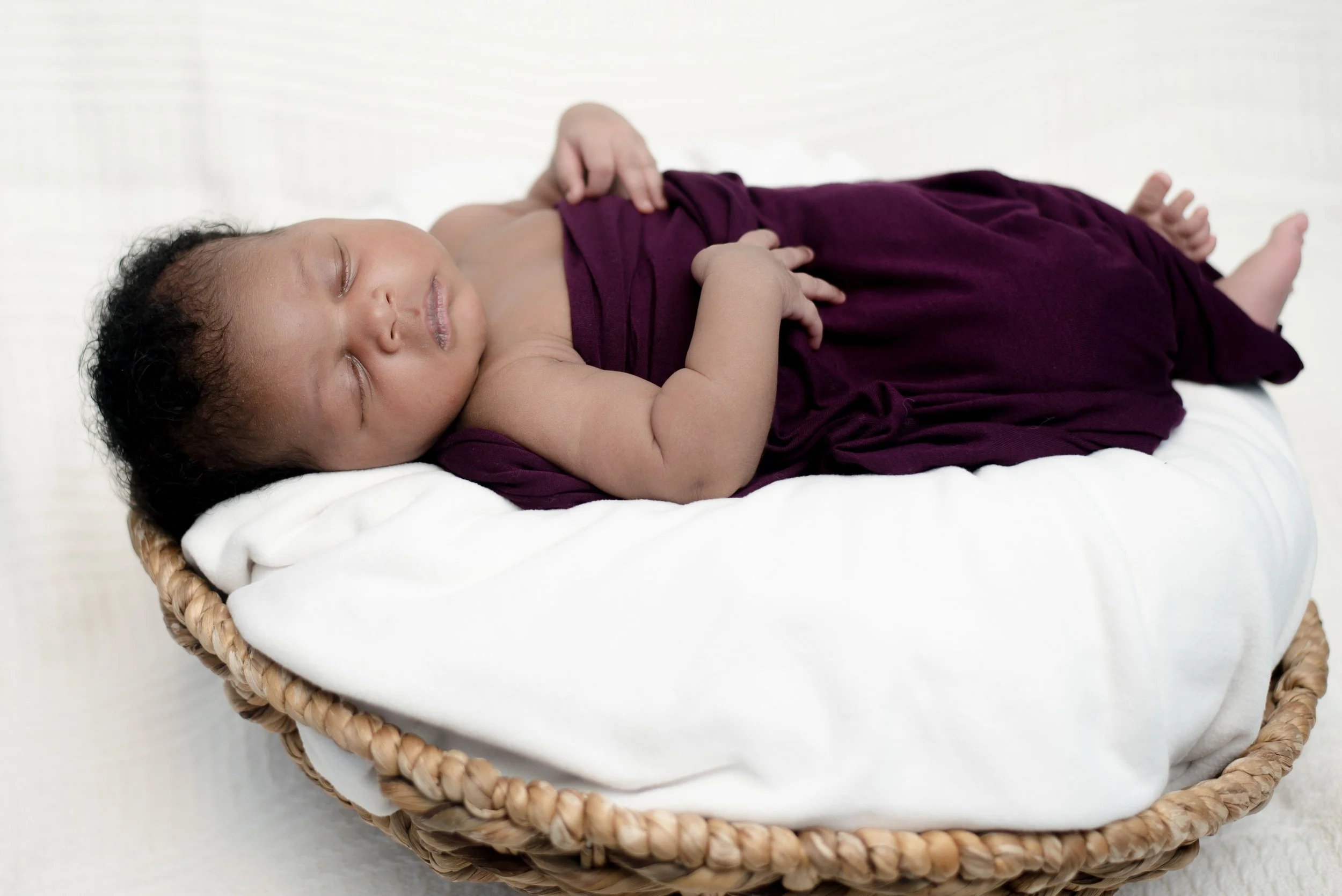 Baby M Newborn girl In-home Portrait Session Lynn MA — Seraphine ...