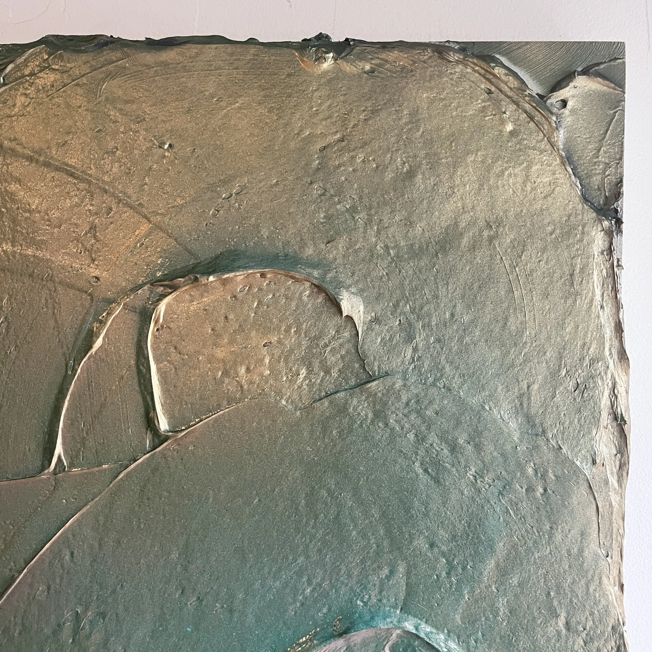 Compromise - Original textured painting diptych by Daisy-Anne Dickson ...