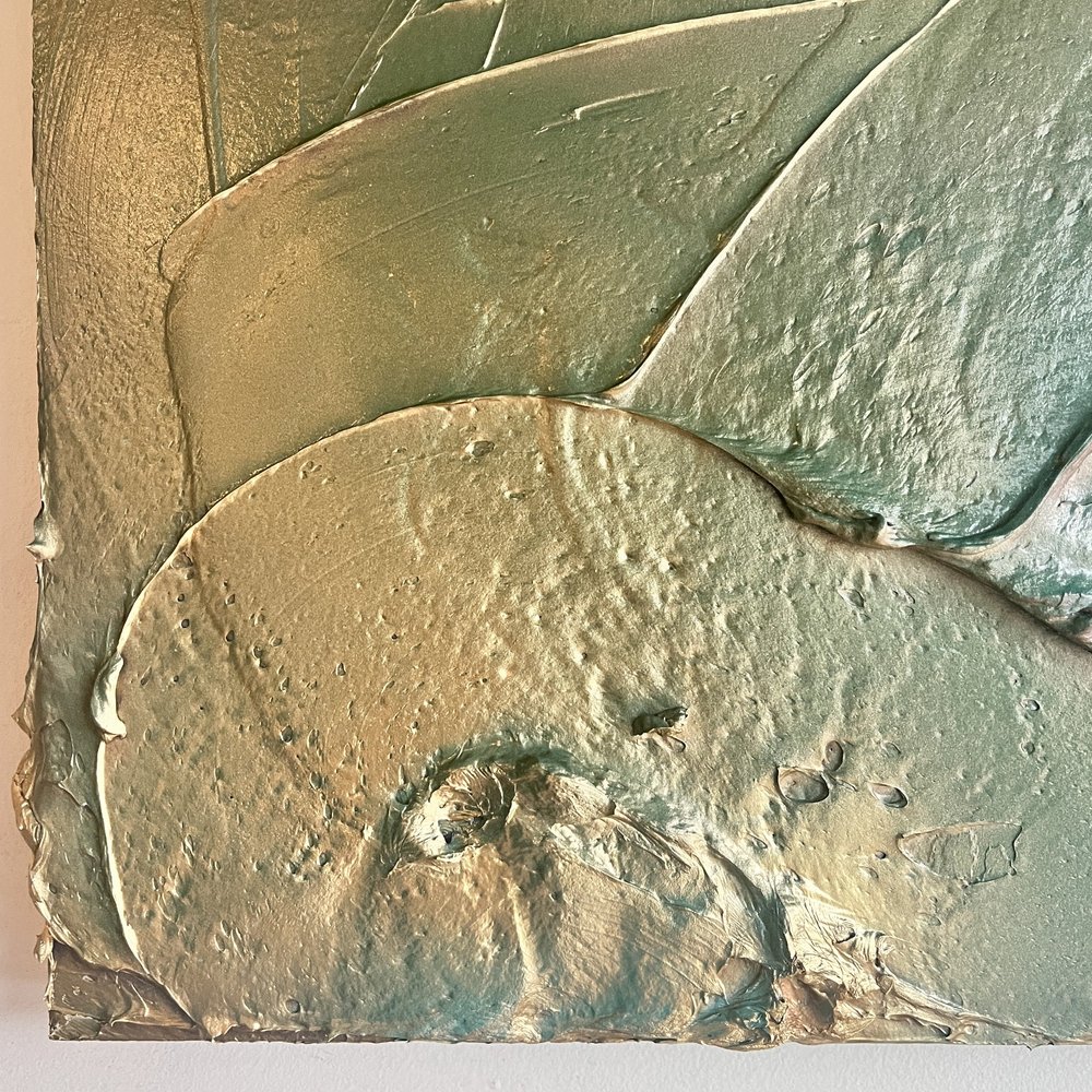 Compromise - Original textured painting diptych by Daisy-Anne Dickson ...