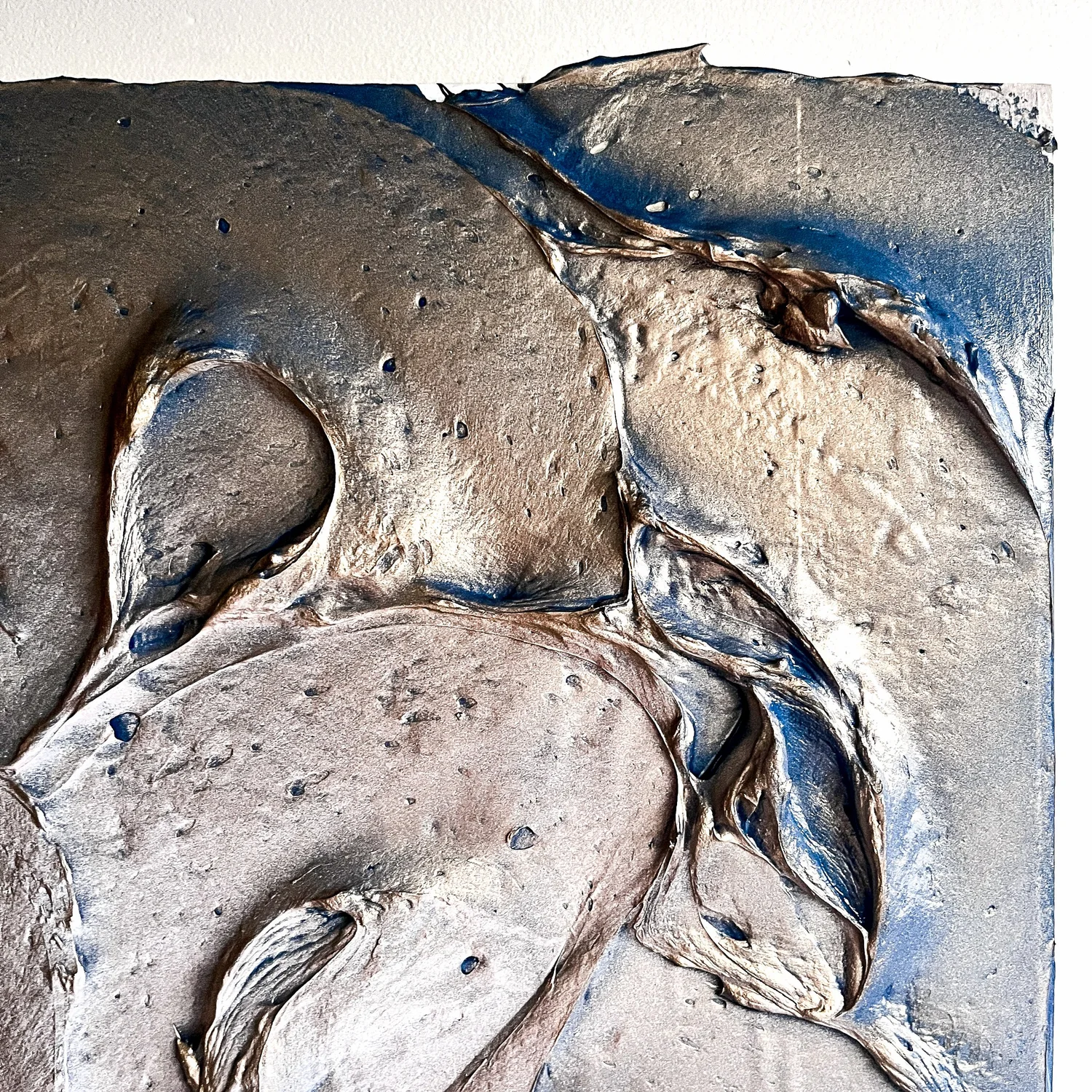 Compromise - Original textured painting diptych by Daisy-Anne Dickson ...
