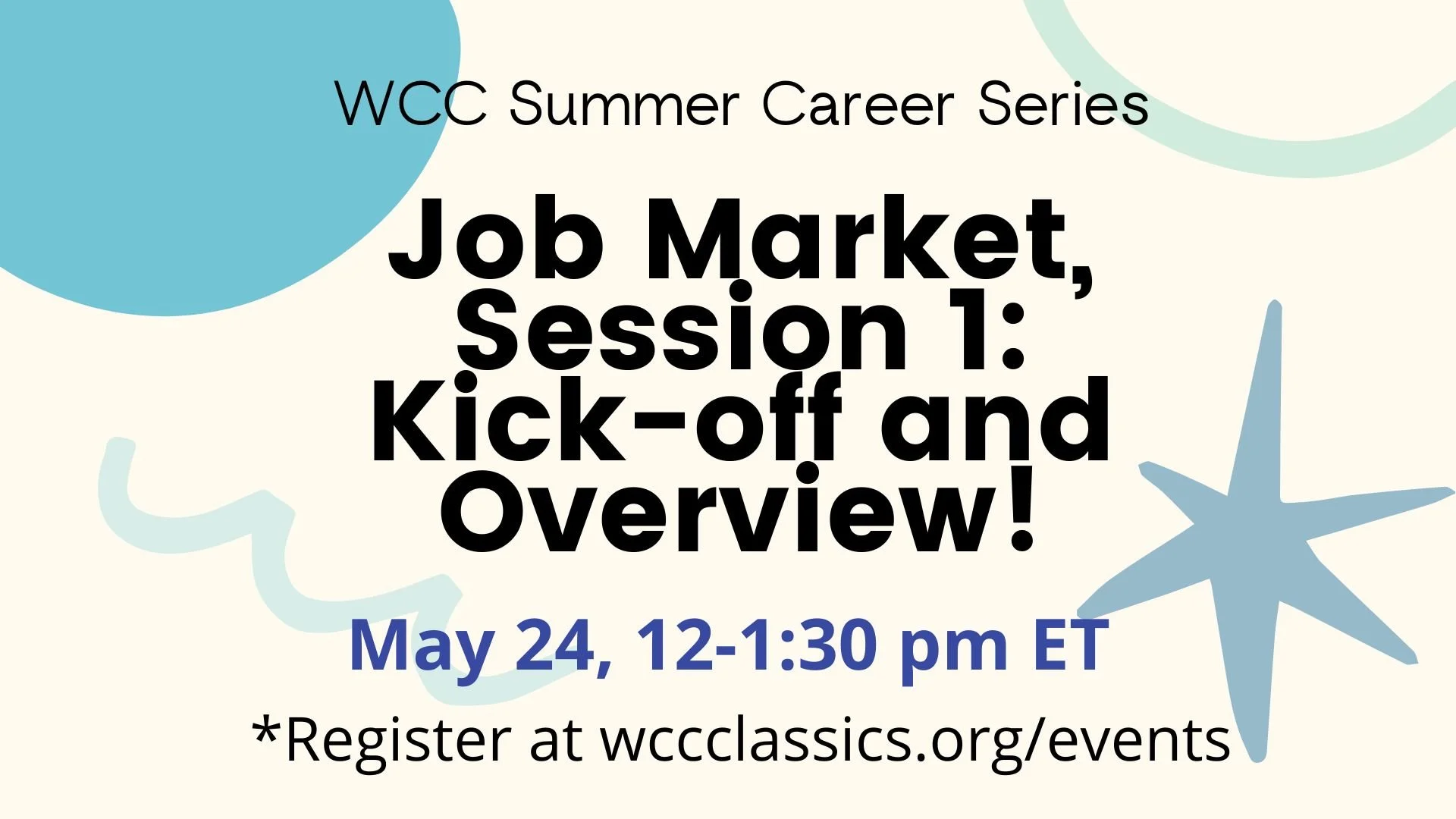 WCC Job Market Series, Session 1: Kick-off and Overview! — THE WOMEN'S ...