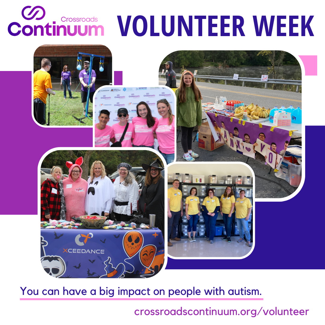 Volunteer Calendar — Crossroads Continuum