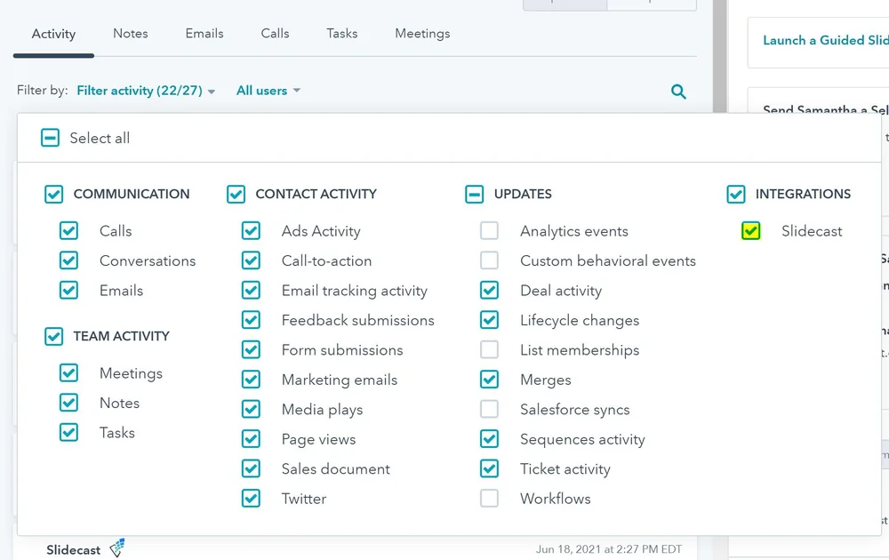 Slidecast Technical Documentation