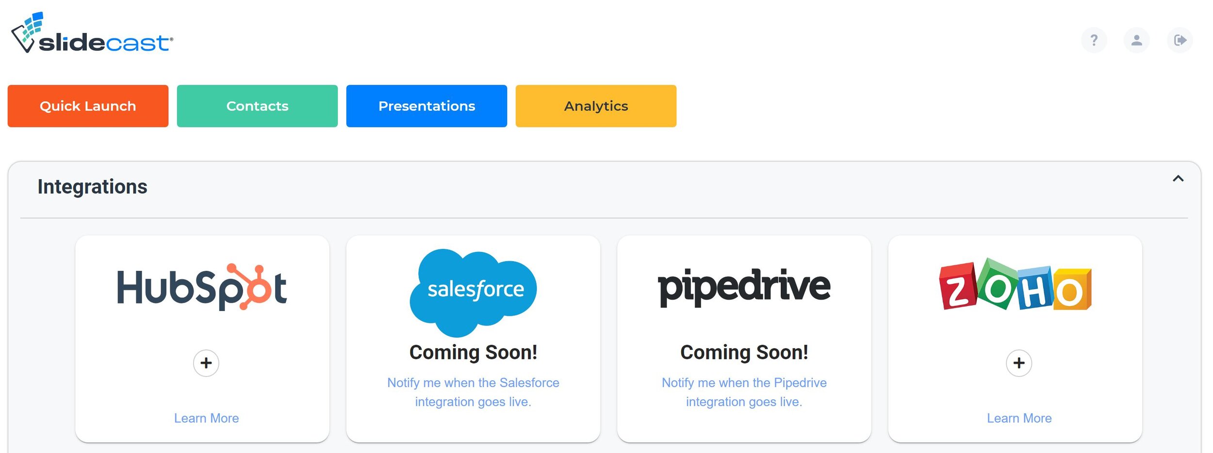 Slidecast Technical Documentation