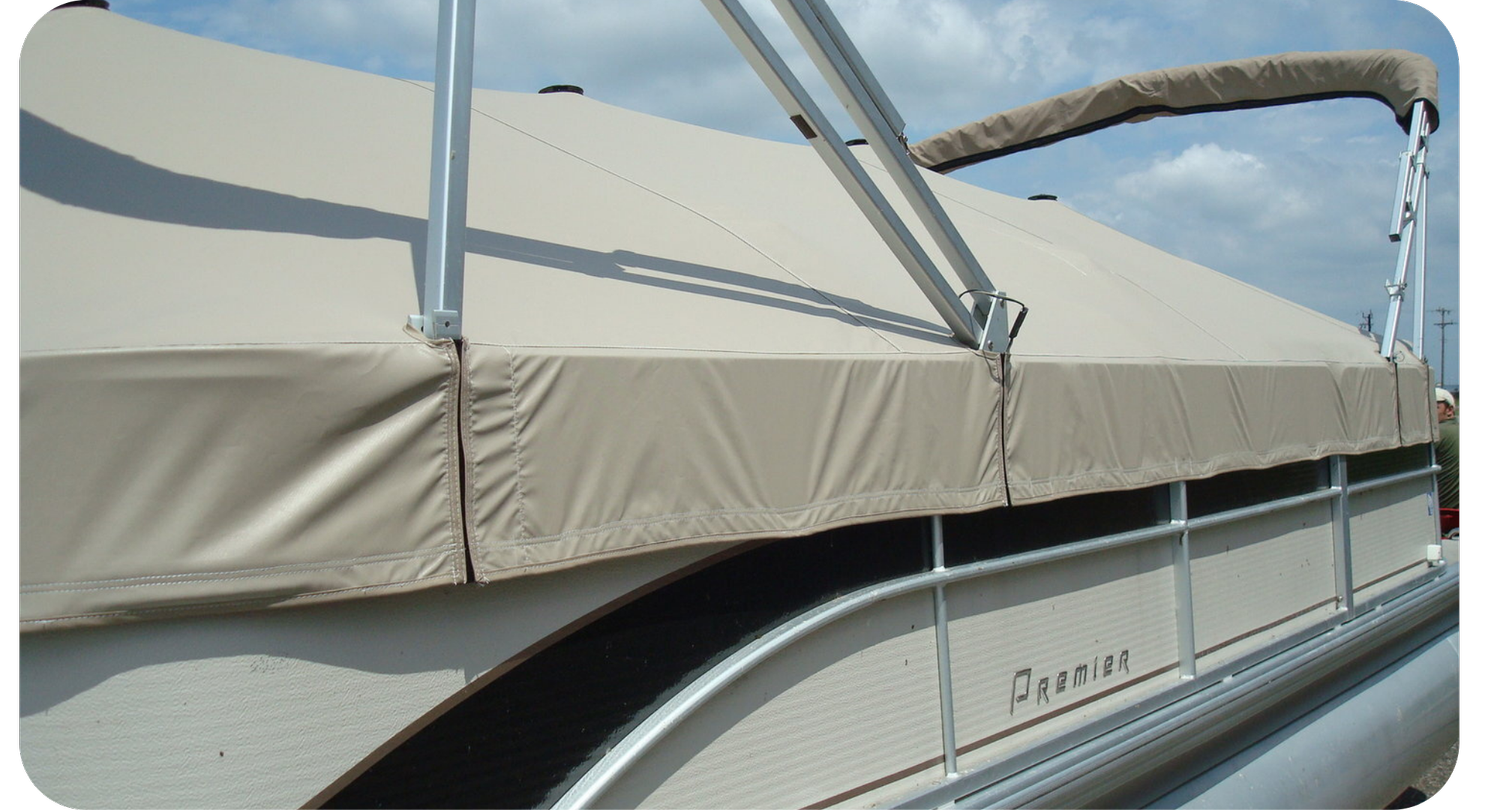 Custom Pontoon Boat Covers & Repair in Minnesota – Canvas Craft