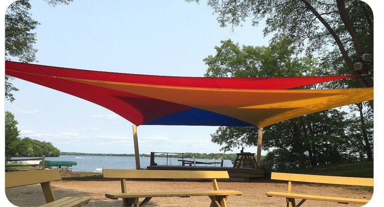 Custom Sun Shade Sails & Fabric Tension Structures – Canvas Craft