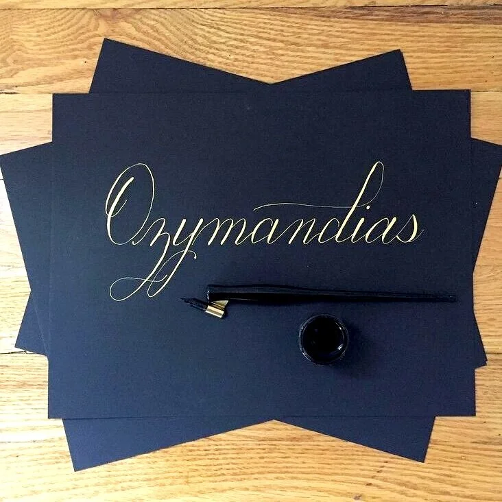 Kalamazoo Calligrapher-Greeting Card designer-Odyssey of the Line ...