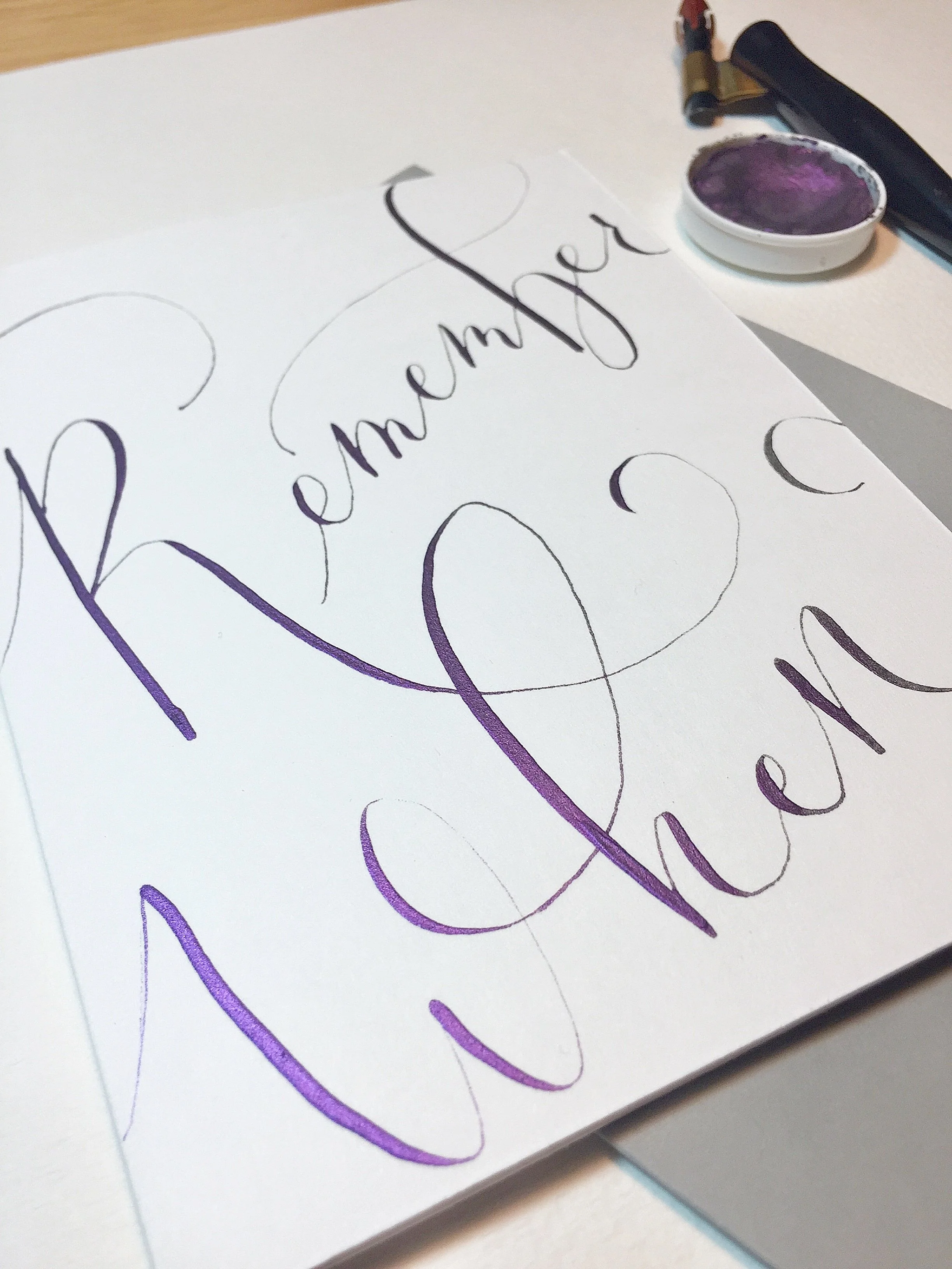 Calligraphy shop with greeting cards and gift tags. — Odyssey of the ...