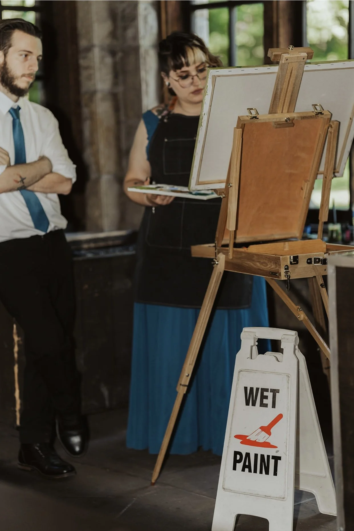 First Live Painting Event — The Strange Place