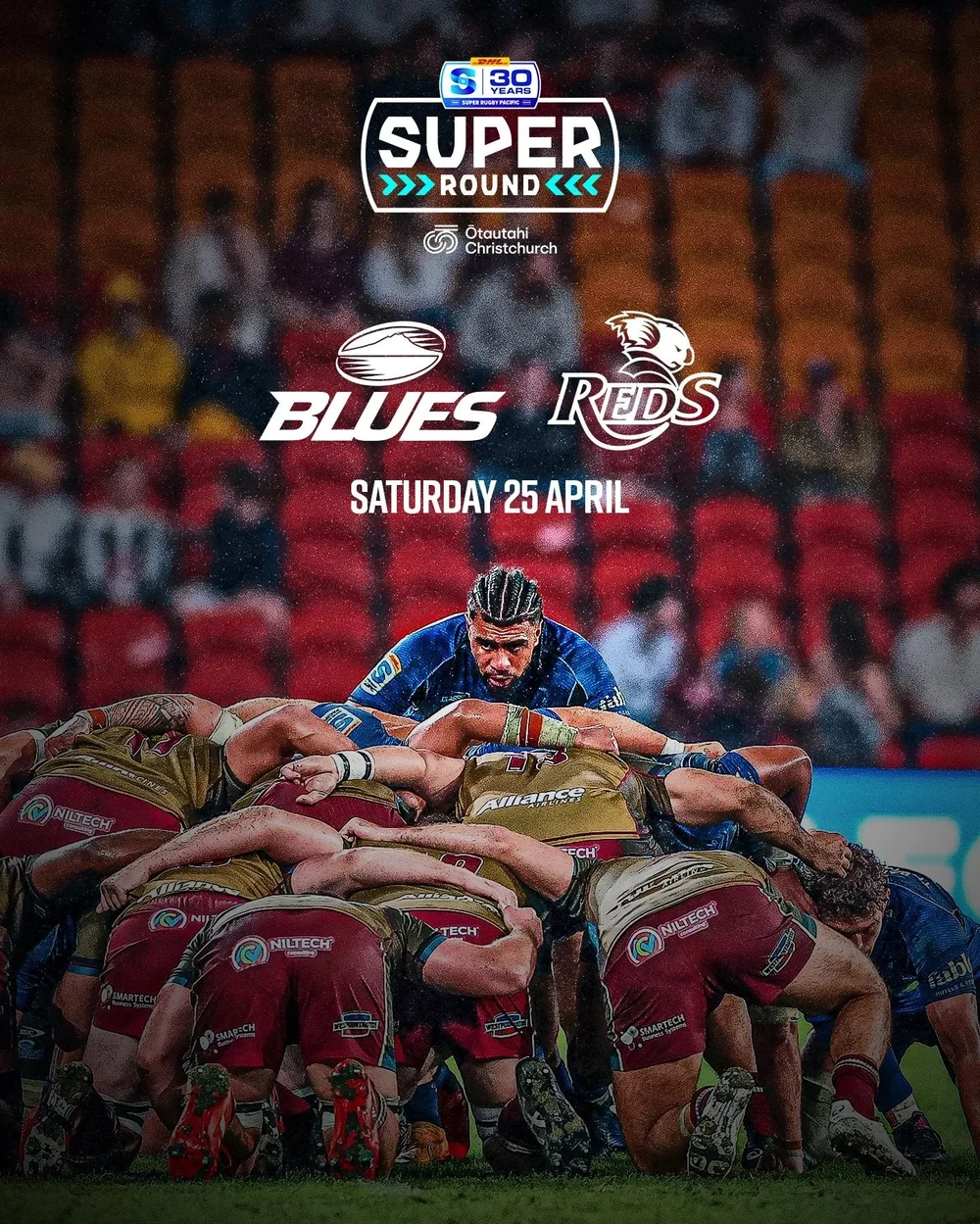 BLUES SET FOR SUPER ROUND ANZAC CLASH — Blues Rugby