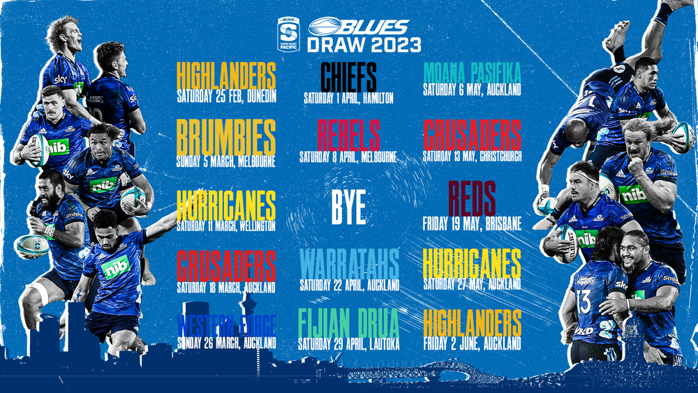 2023 DRAW — Blues Rugby