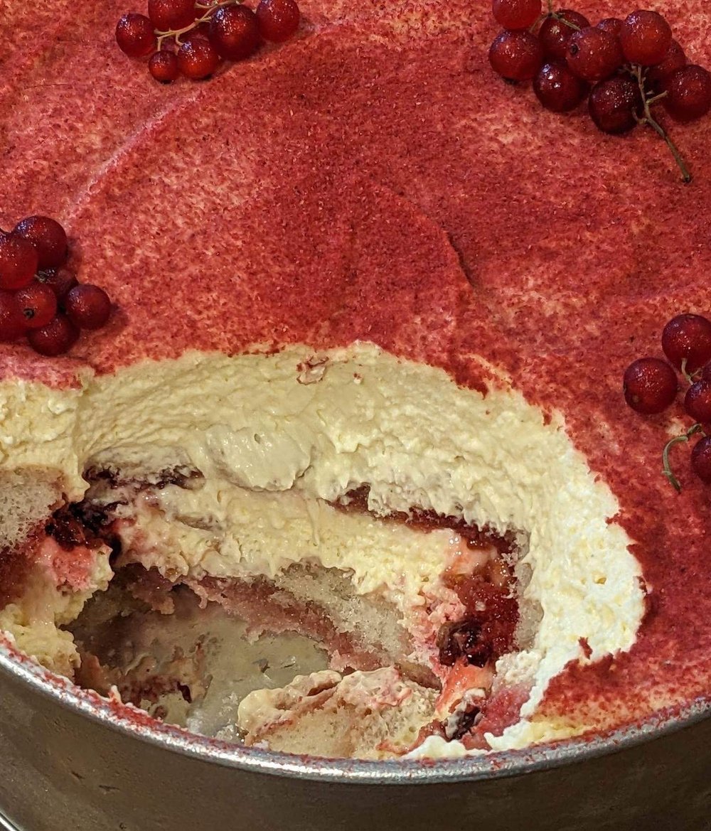 Raspberry-misu — Some Things I Like to Cook