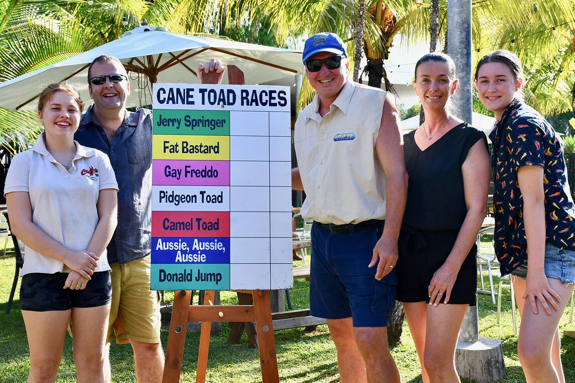 Media — Cane Toad Racing Port Douglas
