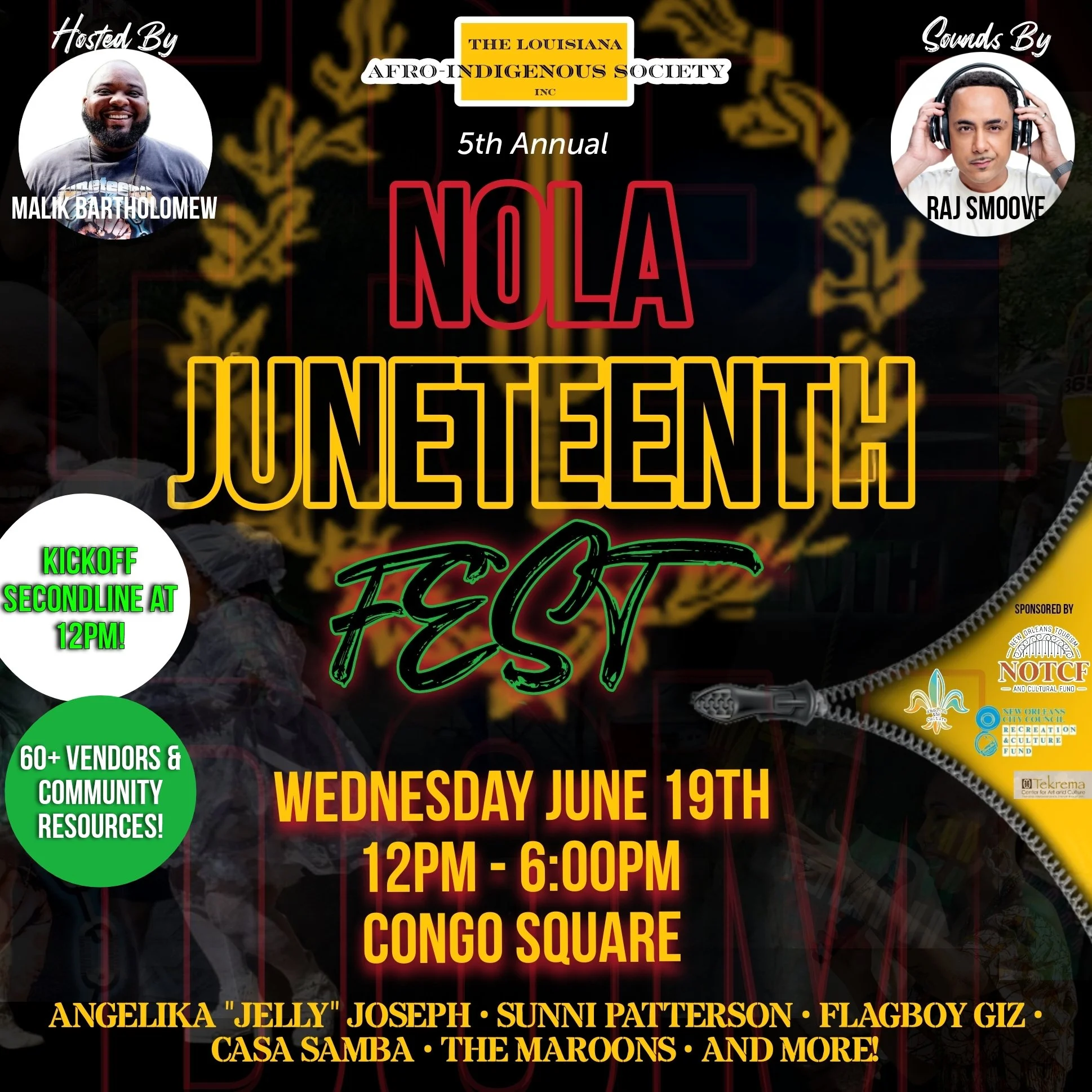 Juneteenth Calendar — New Orleans Juneteenth Festival