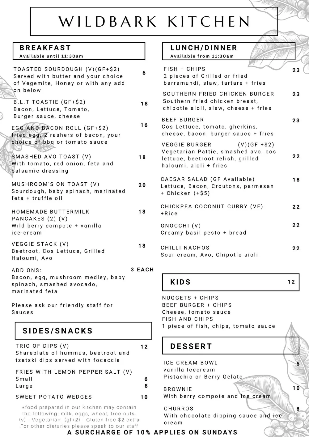 Eat — Wildbark