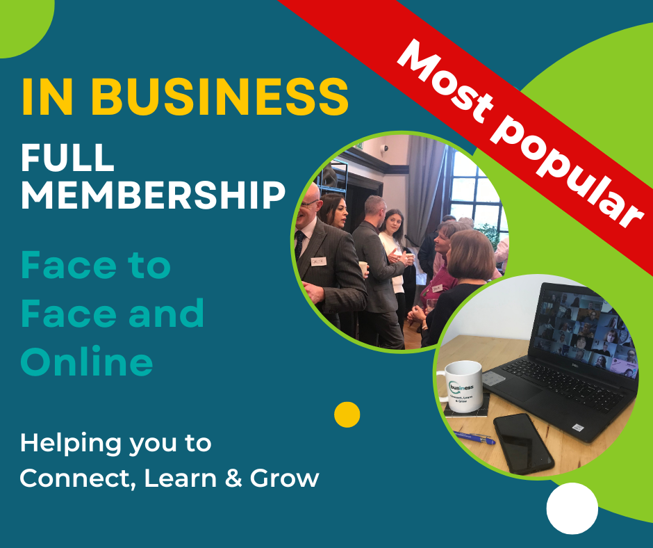 We Are In Business Networking - Online and Face to Face Networking Events