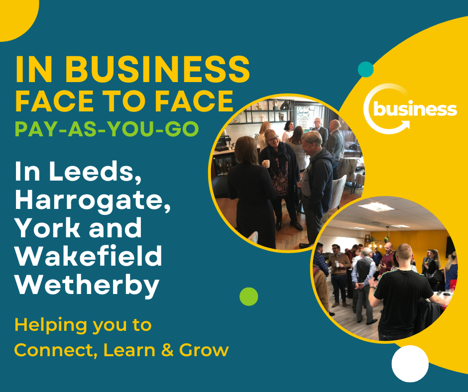 We Are In Business Networking - Online and Face to Face Networking Events