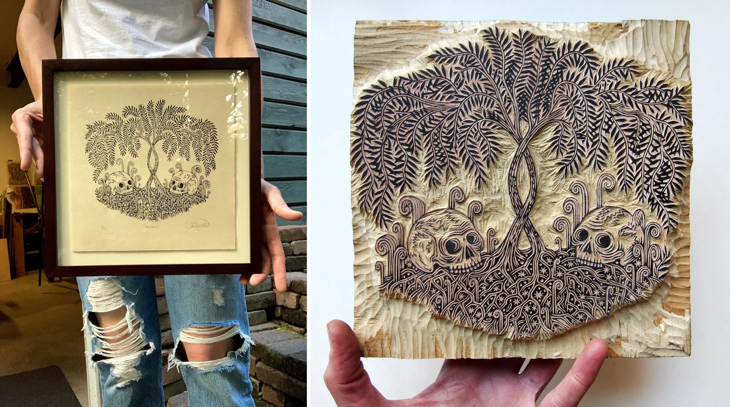 Tugboat Printshop | Woodcut Making Process — Tugboat Printshop