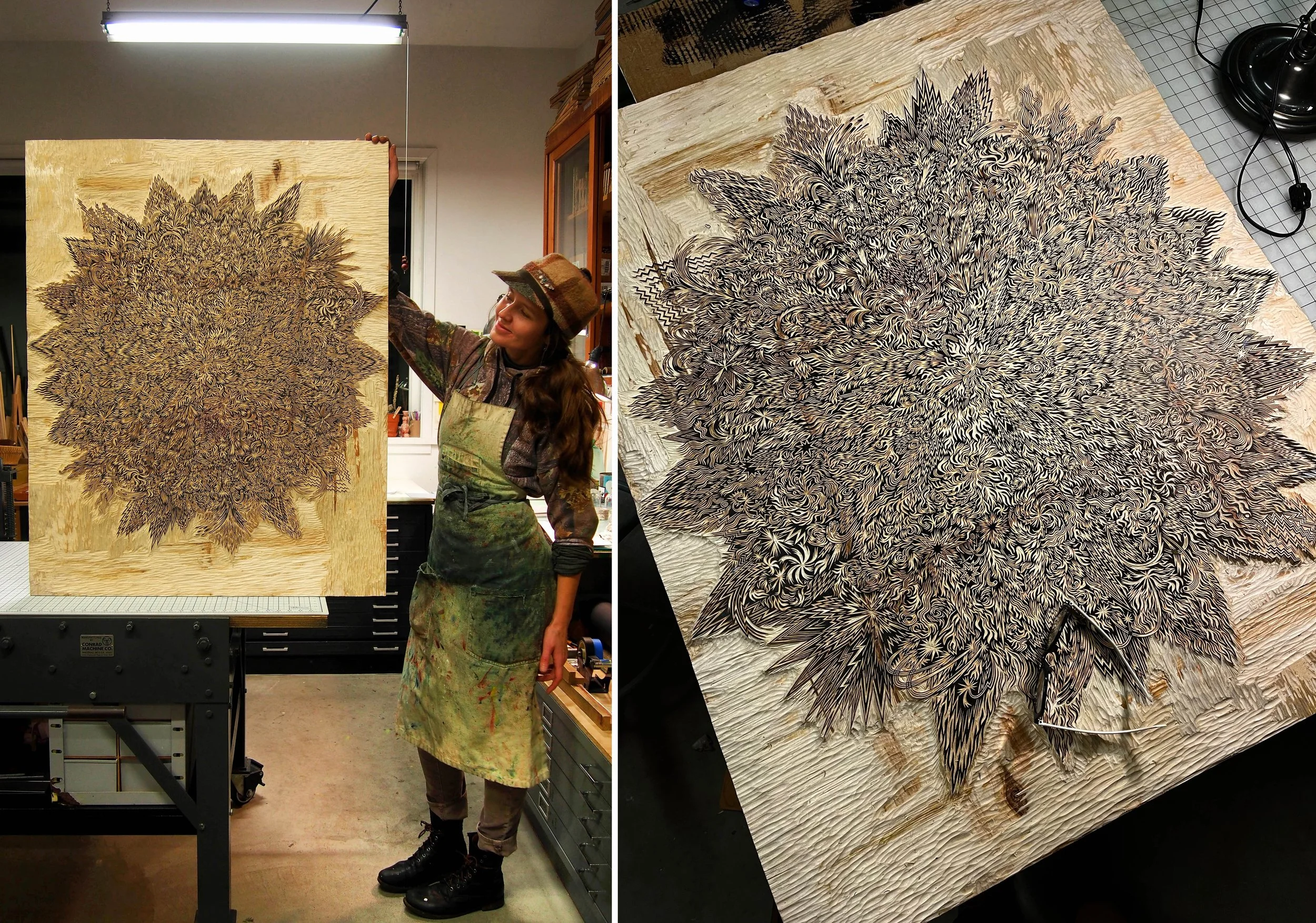 Tugboat Printshop | Woodcut Making Process — Tugboat Printshop