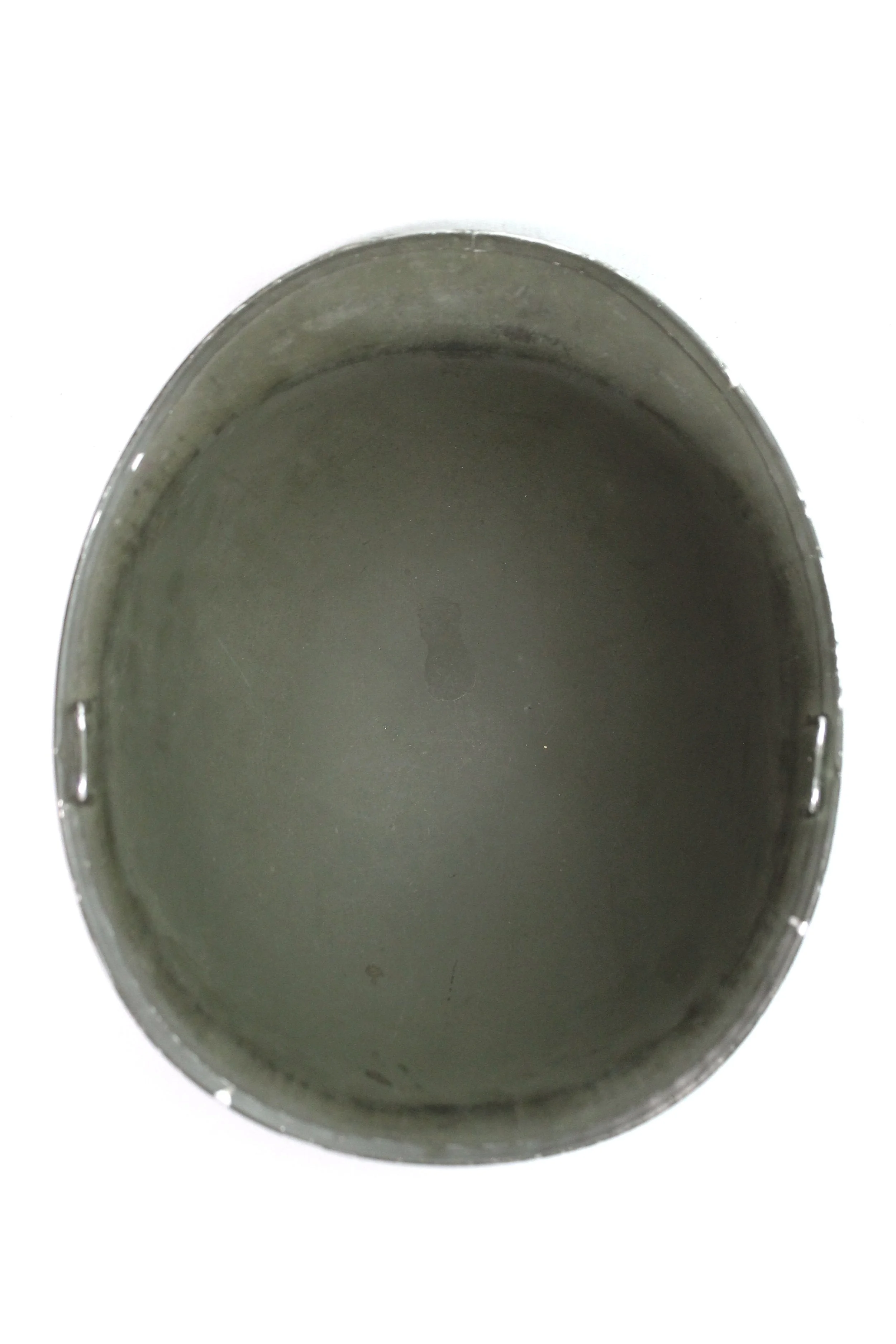 WW2 Near Mint front Seam Fixed Bale M1 Helmet Shell With International ...