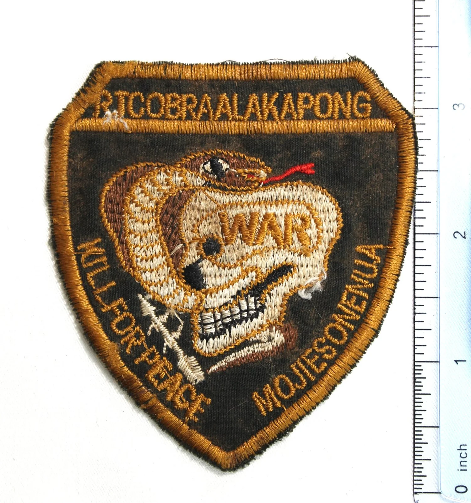 Vietnam War Original "DEATH CARD"-High Quality Militaria