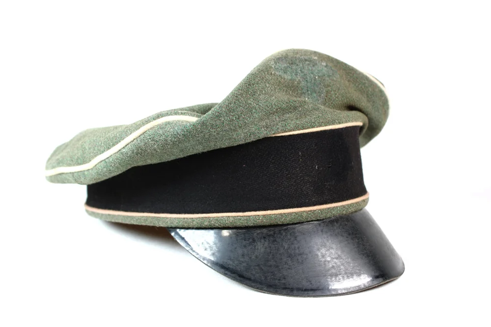 Original WWII German Heer Pioneer Officer Visor (Schirmmütze) Cap ...