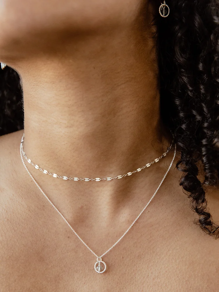 Lustre Beaded Necklace — Loops Jewellery