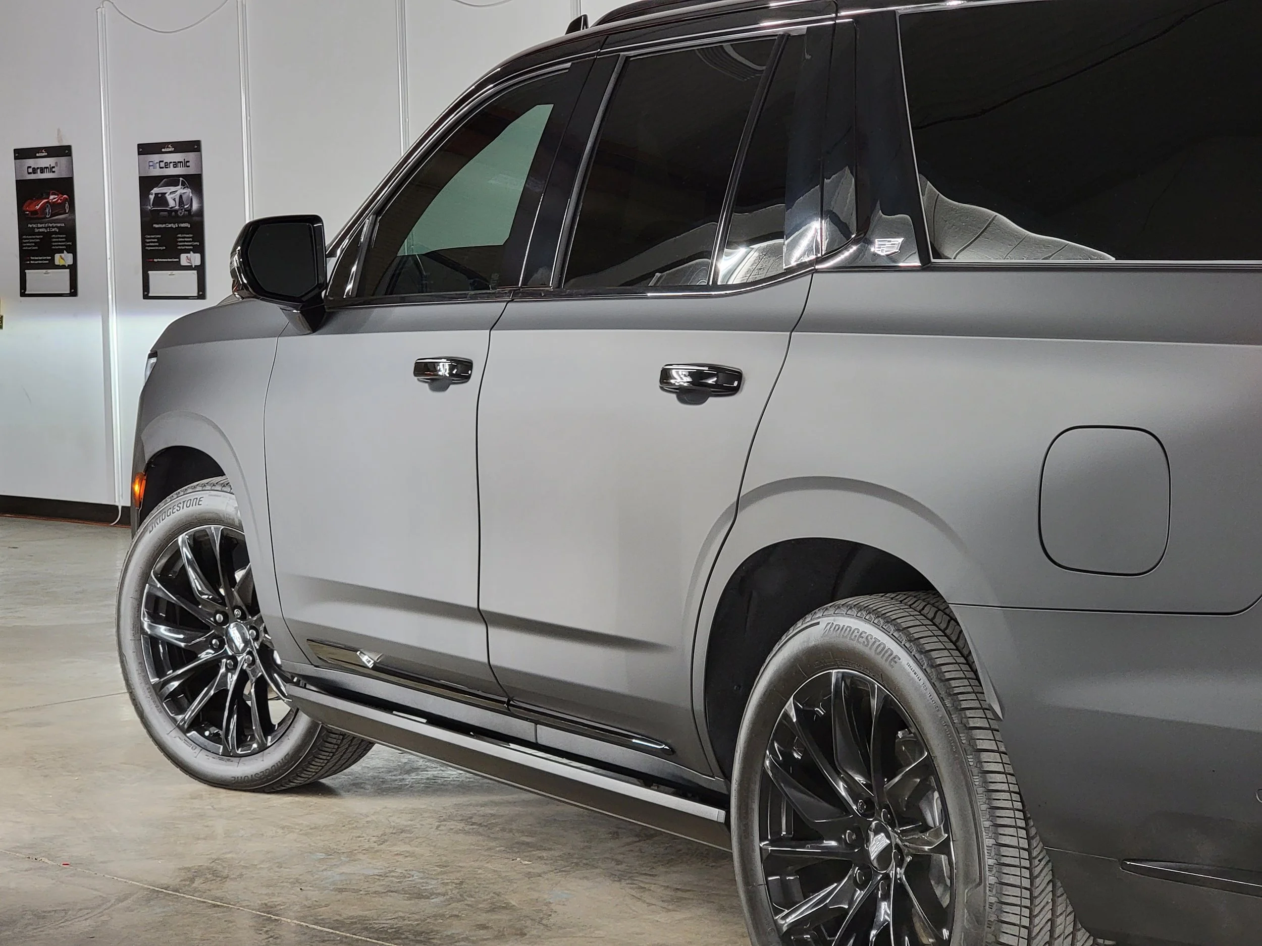 Complete Makeover: Matte Black Vinyl Wrap, Ceramic Coating, and Ceramic ...