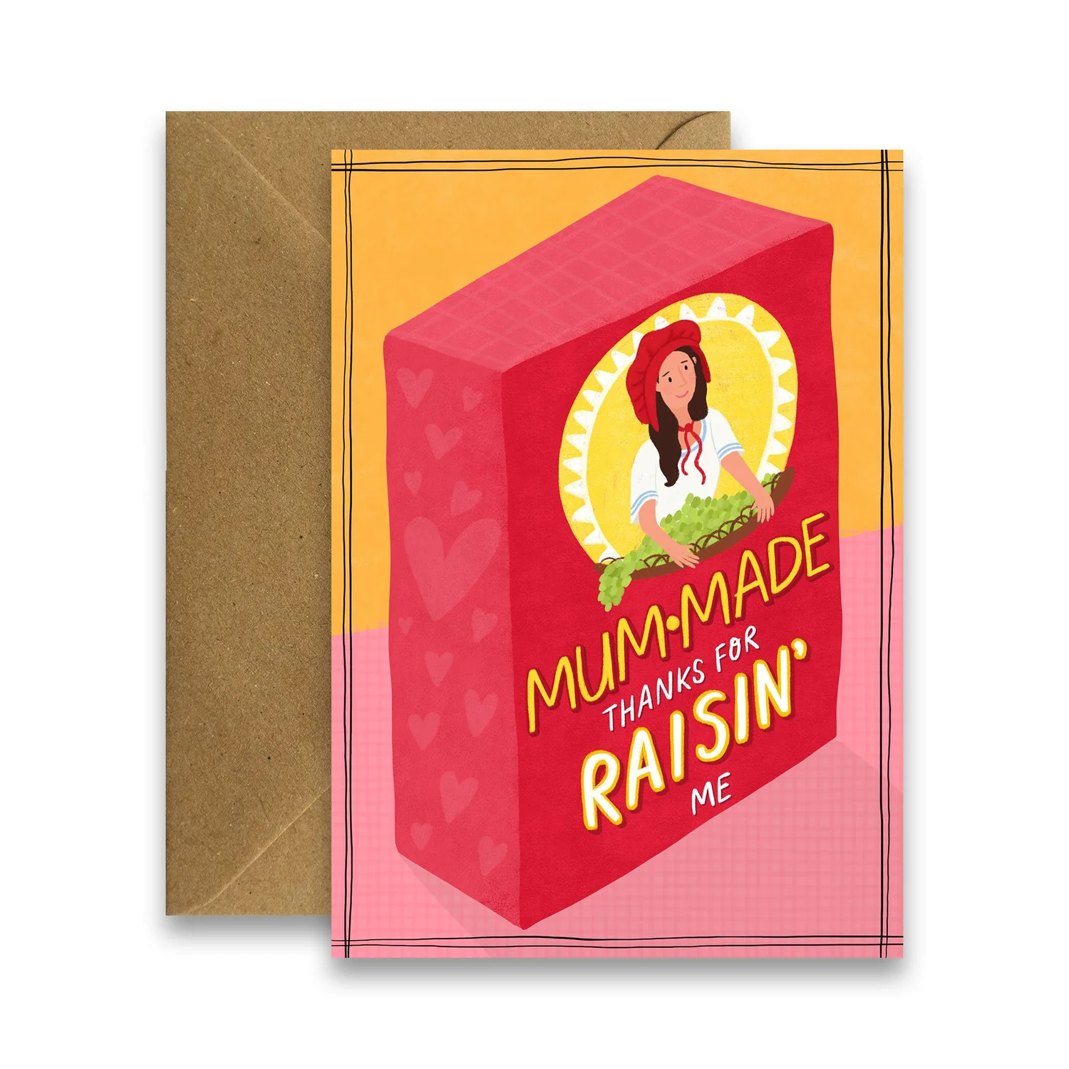Wordle Game Inspired Mother's Day Card - By Claire Schorman — By Claire ...