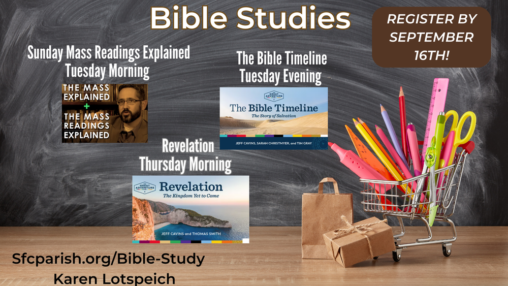 Bible Studies Fall 2024 Cabrini