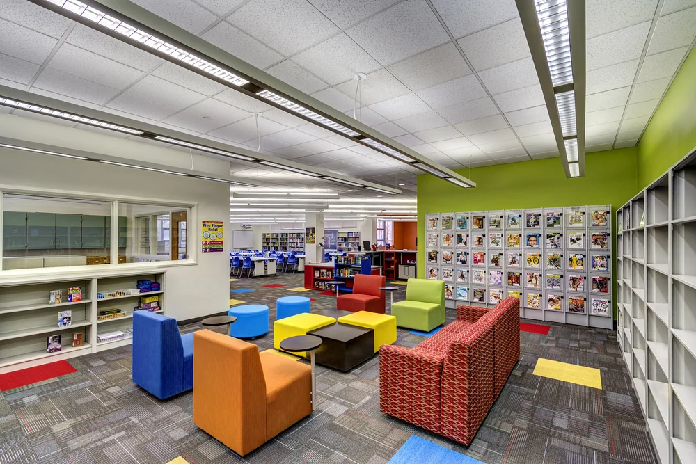 North Hills School District - Middle School Library — The Design ...