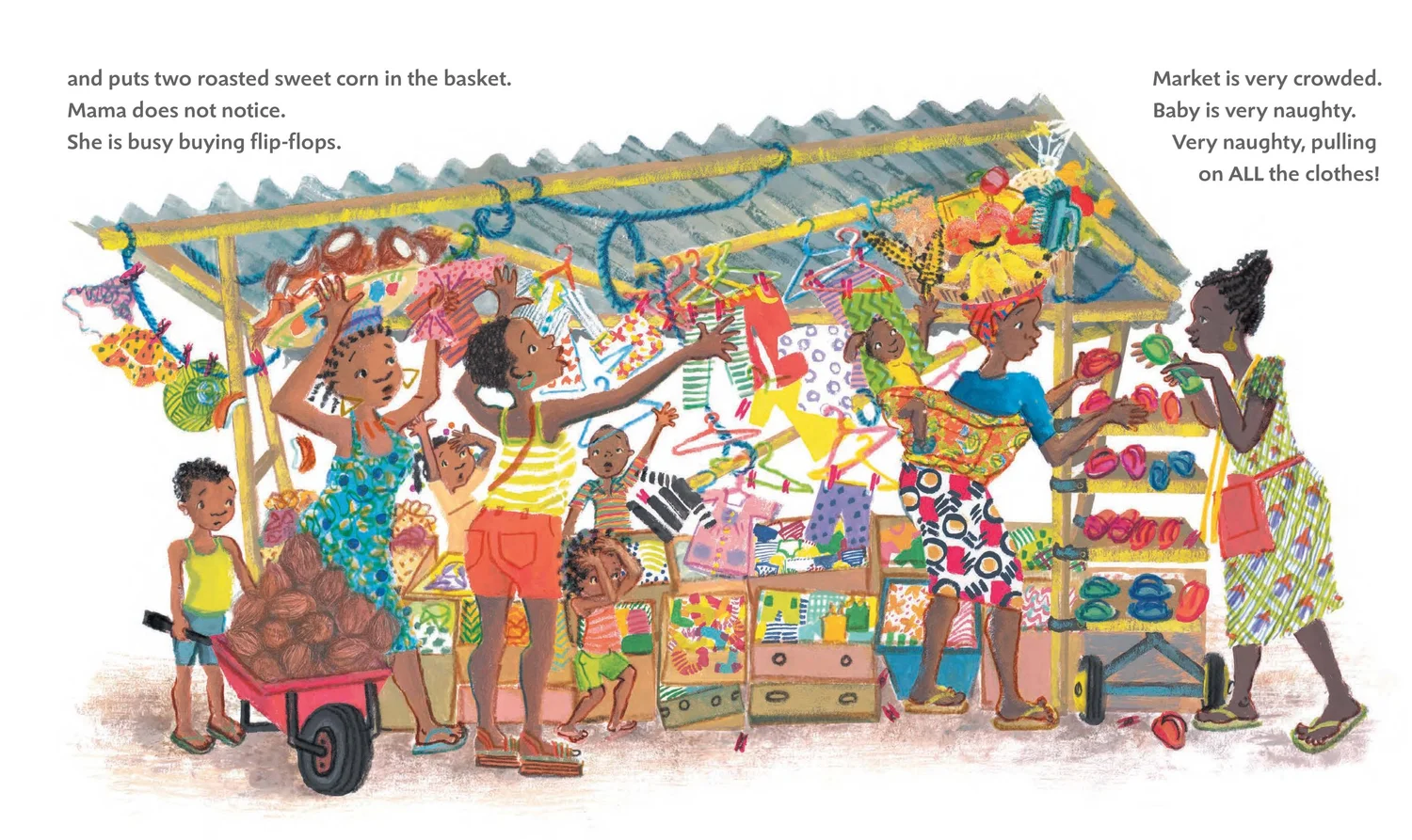 Baby Goes To Market — angela brooksbank