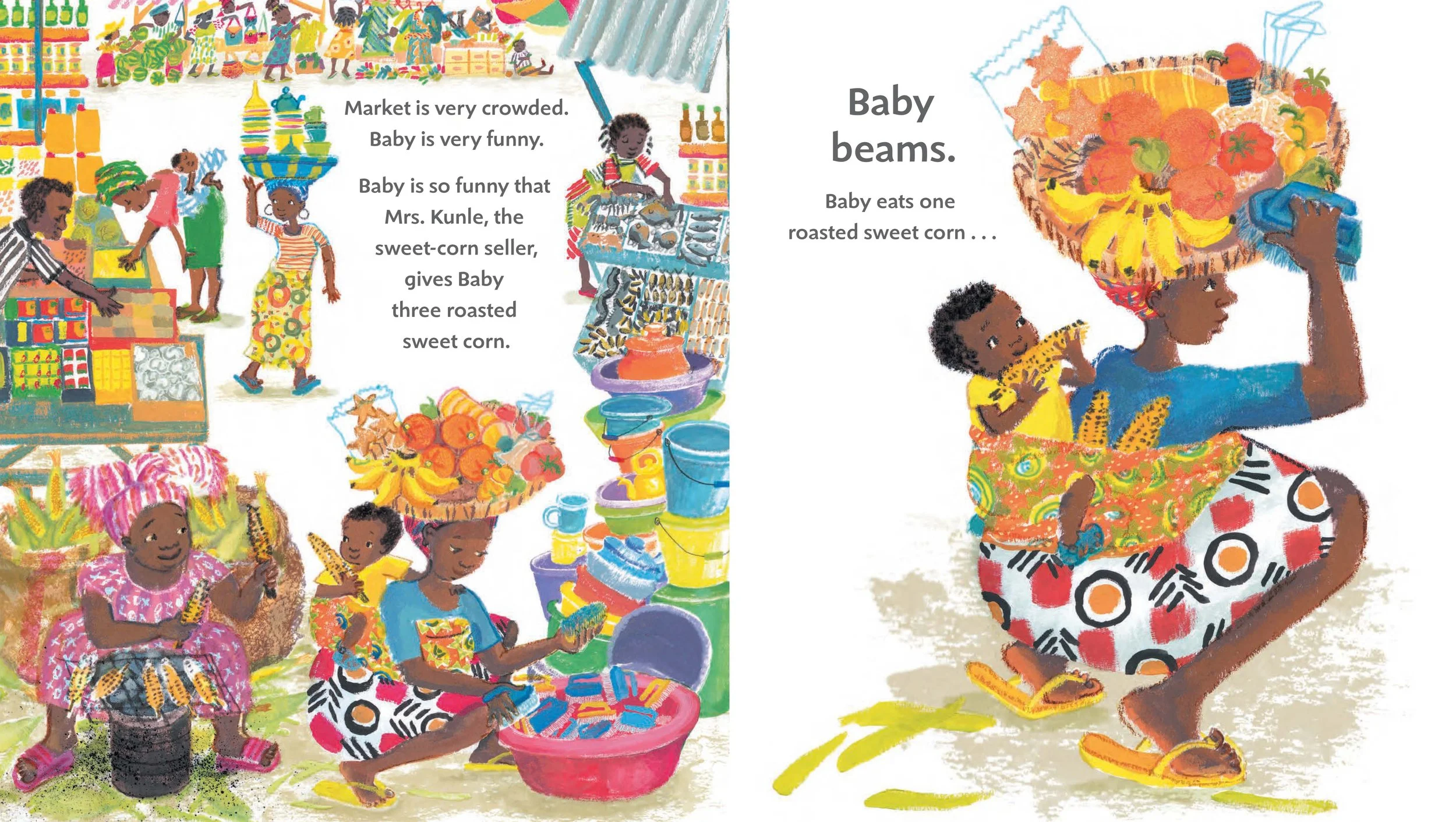 Baby Goes To Market — angela brooksbank