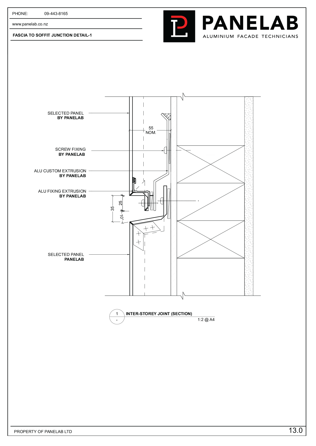 LAB SYSTEM Typical Details — Panelab Limited