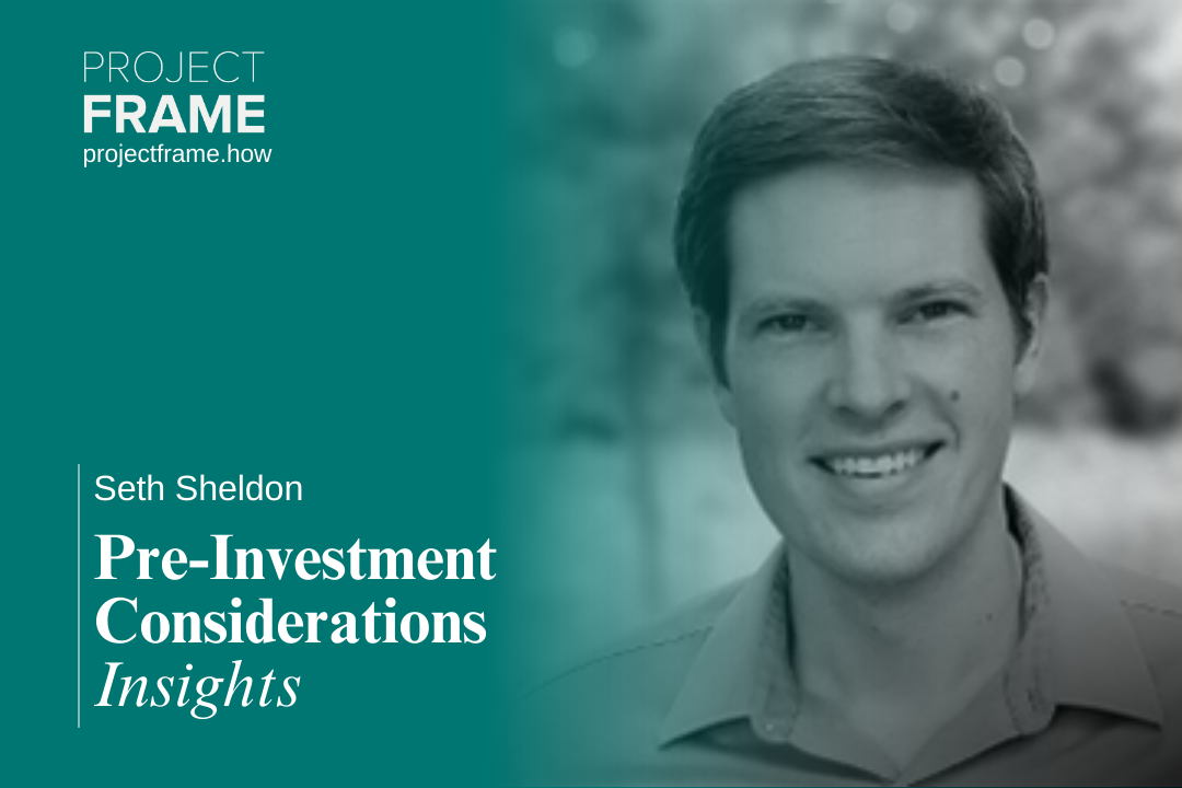 Rho Impact's Seth Sheldon on Climate Impact Assessments — Frame