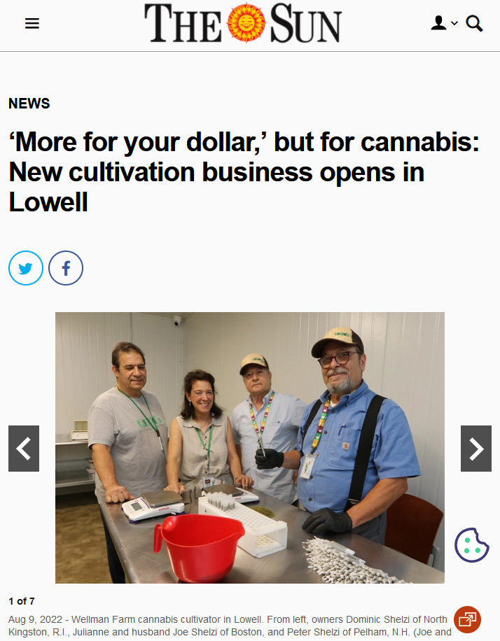 Wellman Farm - Massachusetts Cannabis Wholesaler