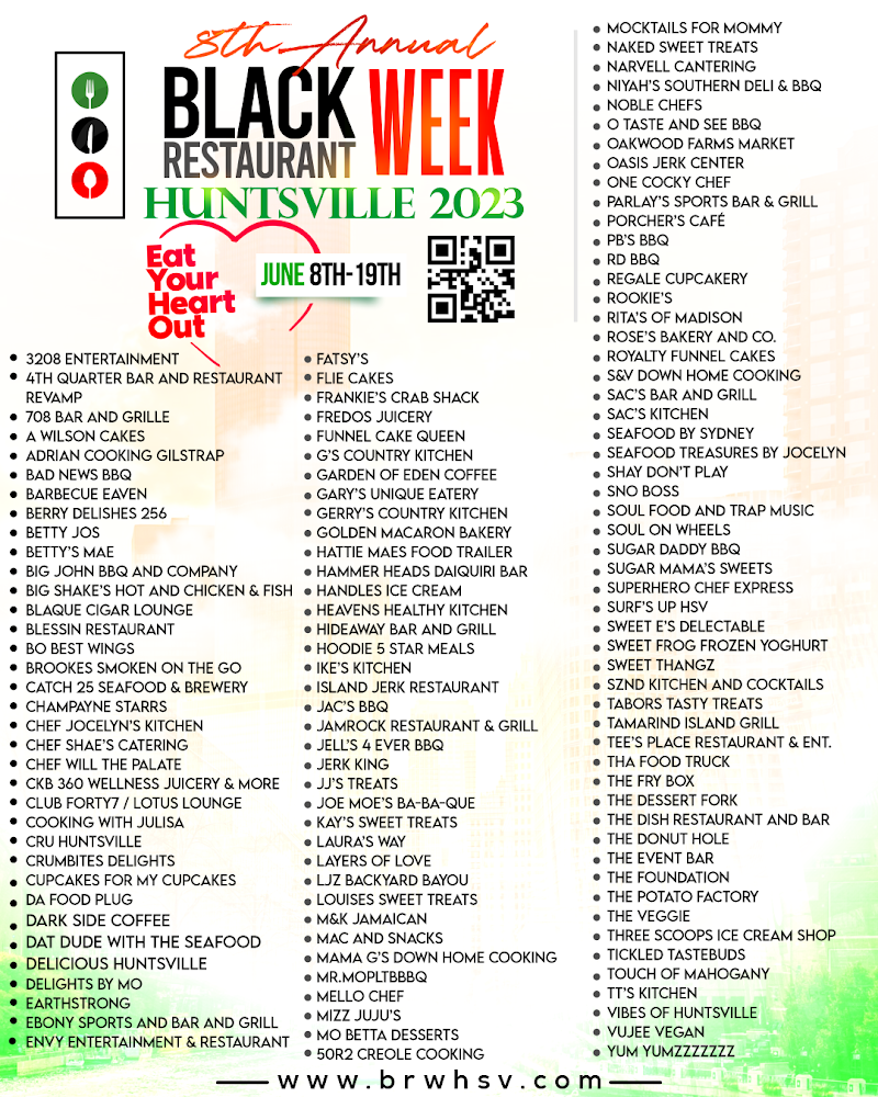 Services 1 — Black Restaurant Week