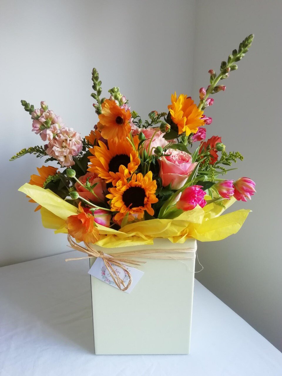 Florist Choice Aqua Pack Bouquet — Tiger Lillies Florist