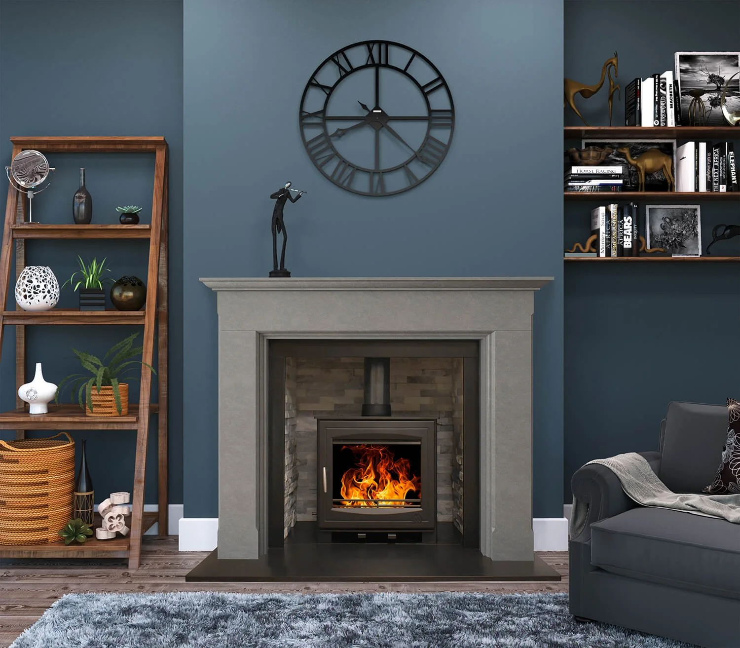 Mourne Eco 5 Portrait Multi-Fuel Stove — Robert Phillips Fireplaces