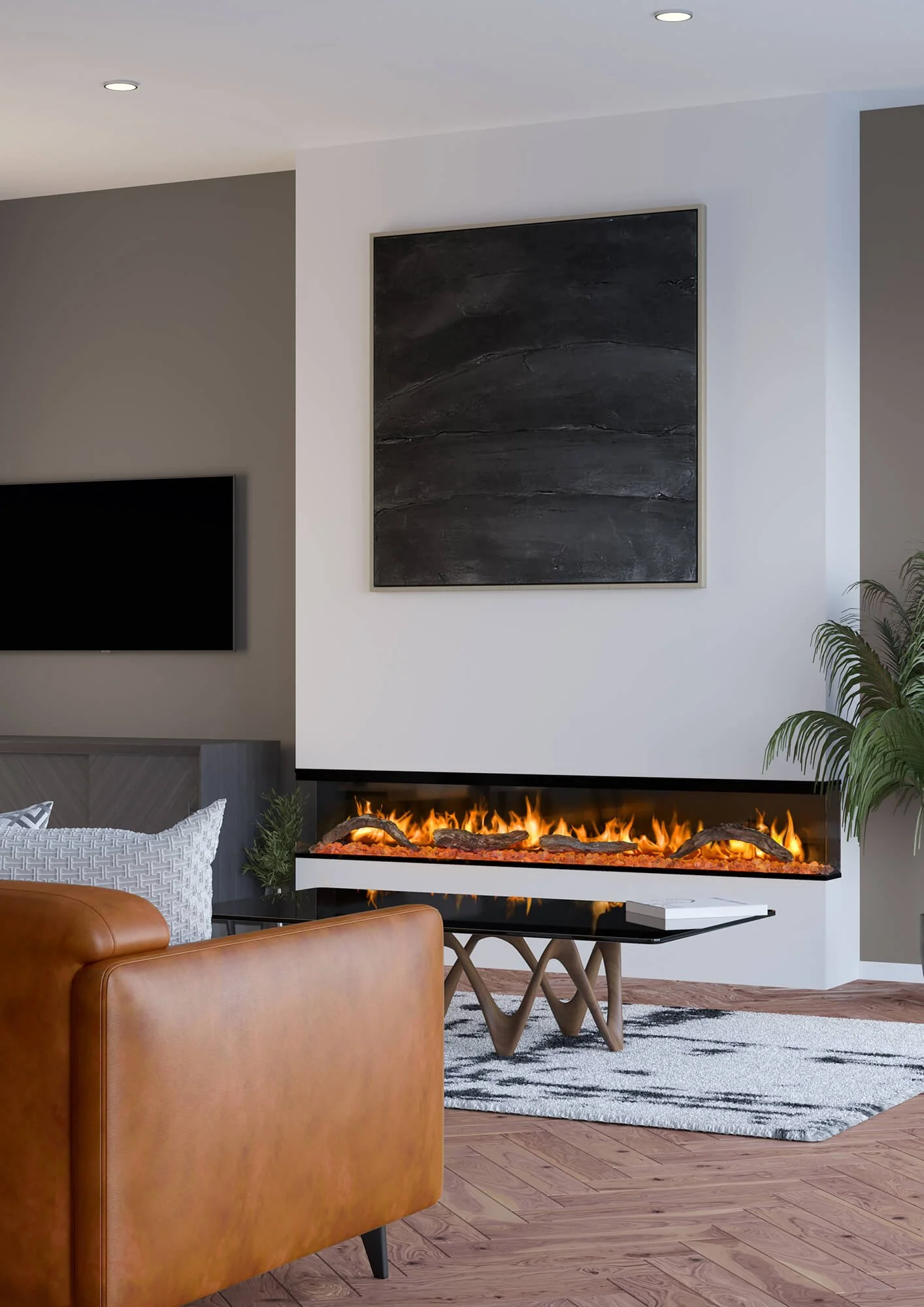 Ezee Glow Celestial Electric Fire Range — Robert Phillips Fireplaces