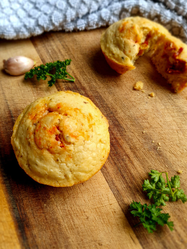 VEGAN Sundried Tomato Savoury Muffins — That Vegan Dad