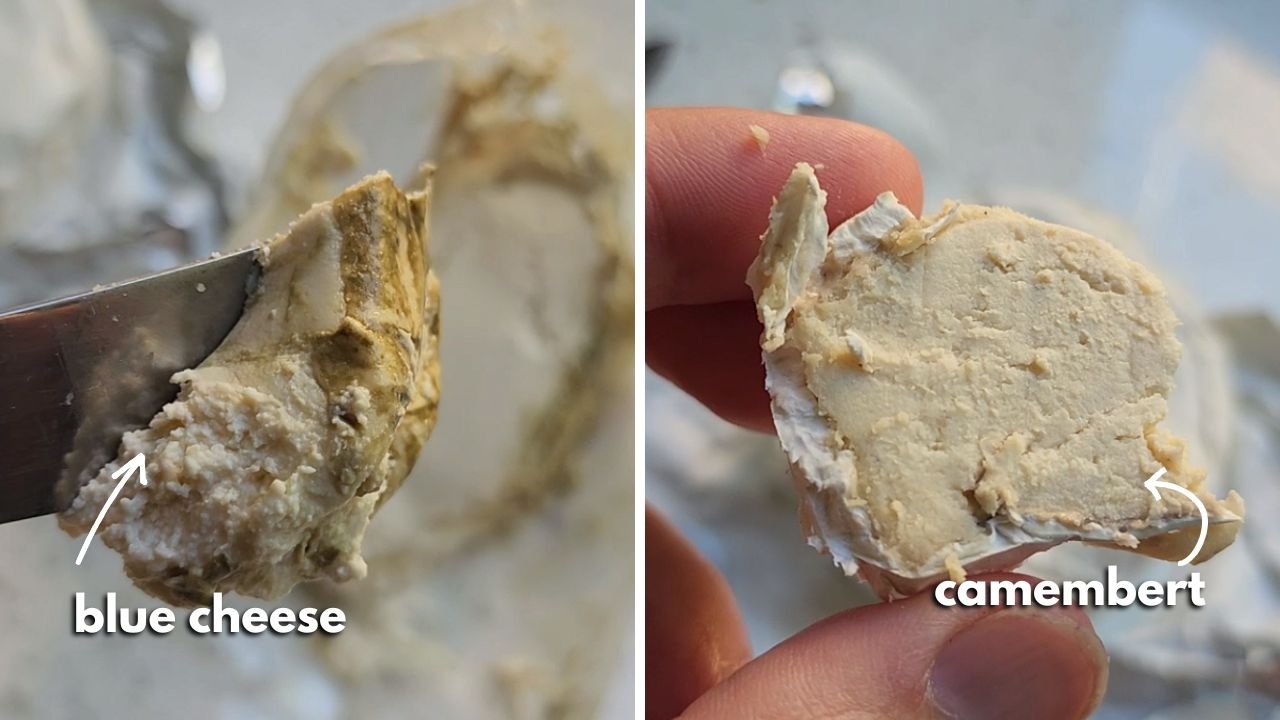 NEW Imber's Pantry Vegan Camembert and Vegan Blue at Woolworths — That ...