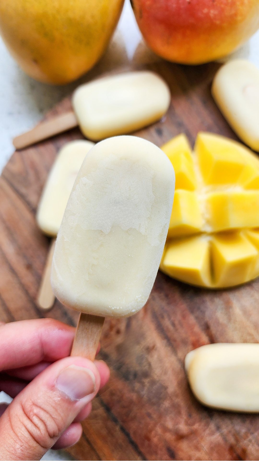 Mango Coconut Popsicles Recipe — That Vegan Dad