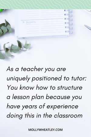 How to Structure a 30-minute Tutoring Session — Molly Wheatley