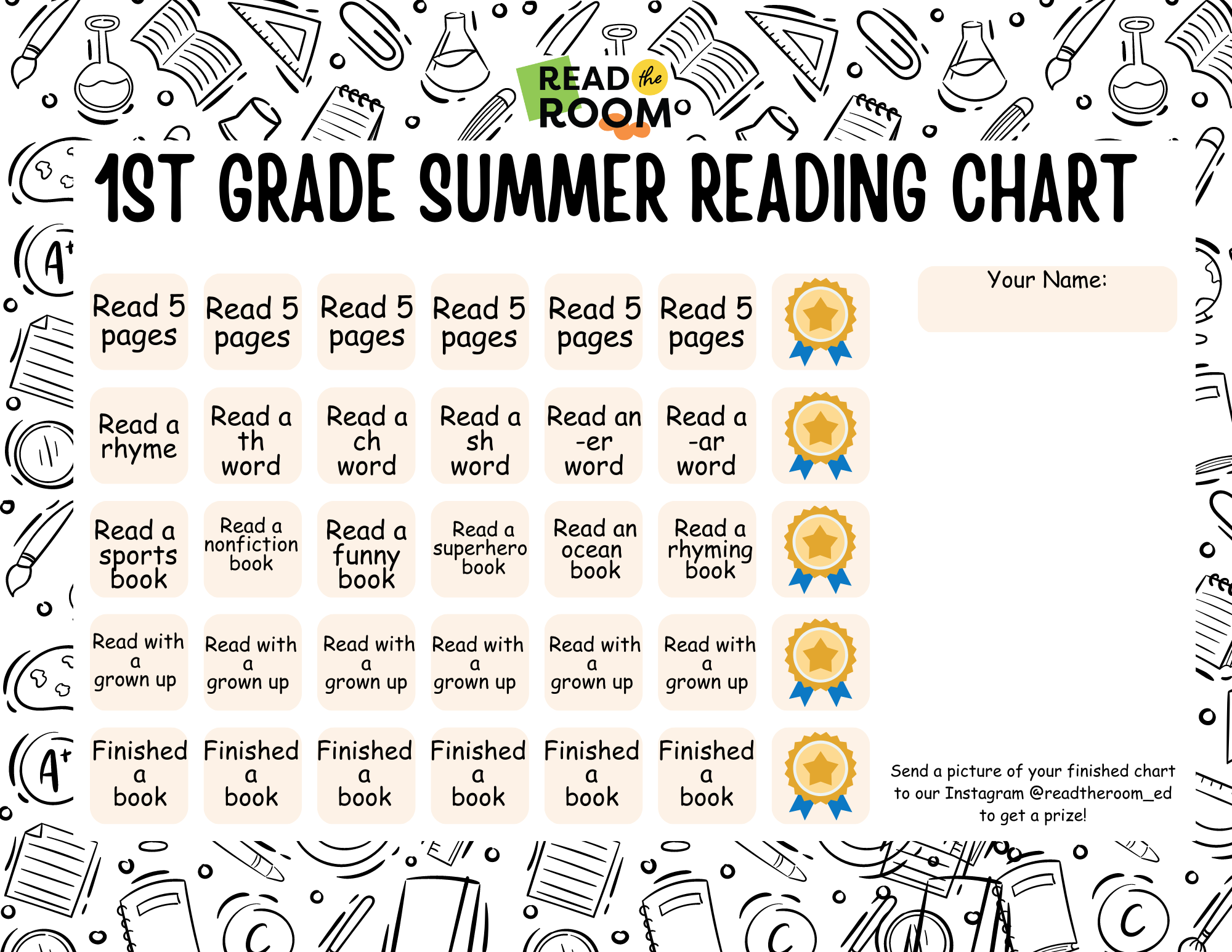 Unleash Your Rockstar Reader with Our Uniquely Engaging Summer Reading ...
