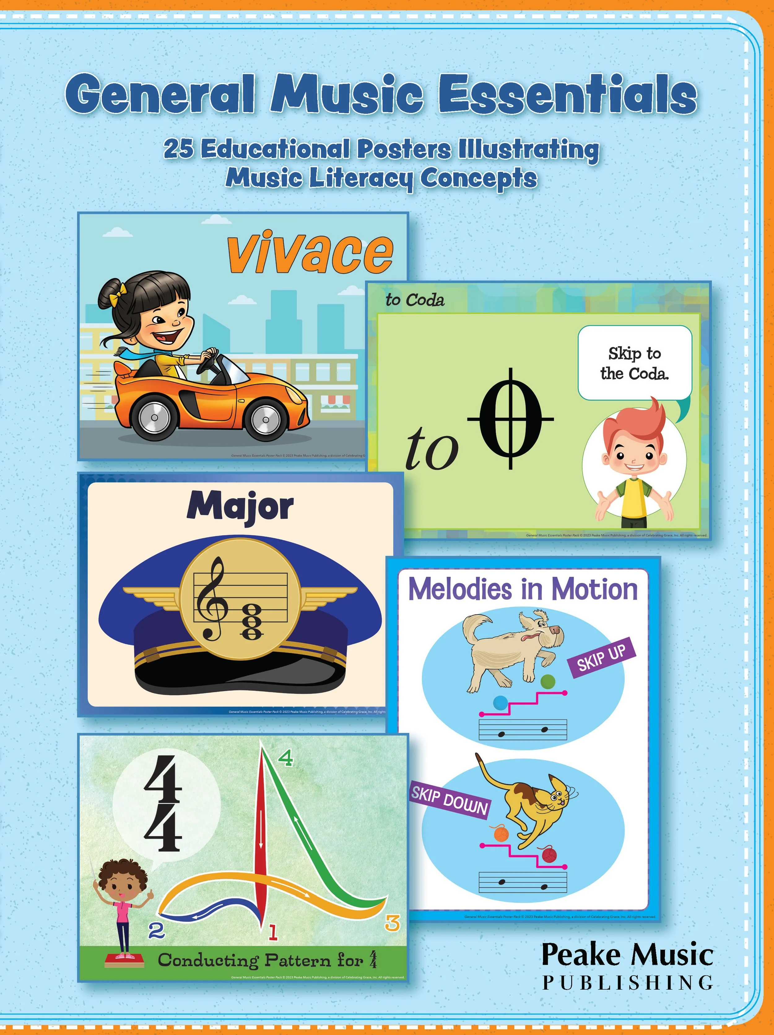 General Music Essentials (Poster Pack) — Peake Music Publishing