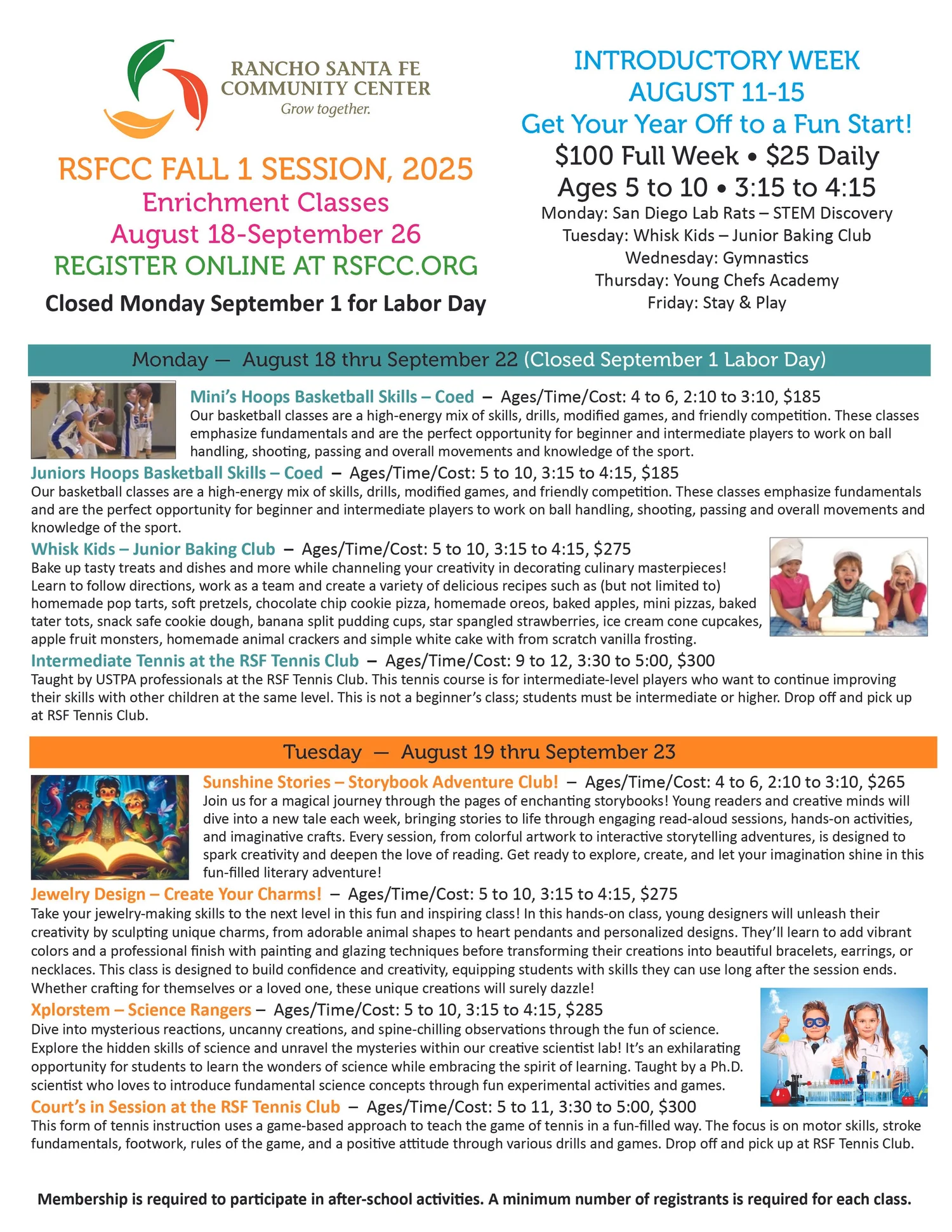 RANCHO SANTA FE COMMUNITY CENTER